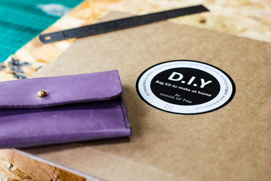 DIY Leather Bag Kits - bag making kit to make at home – Hands of Tym
